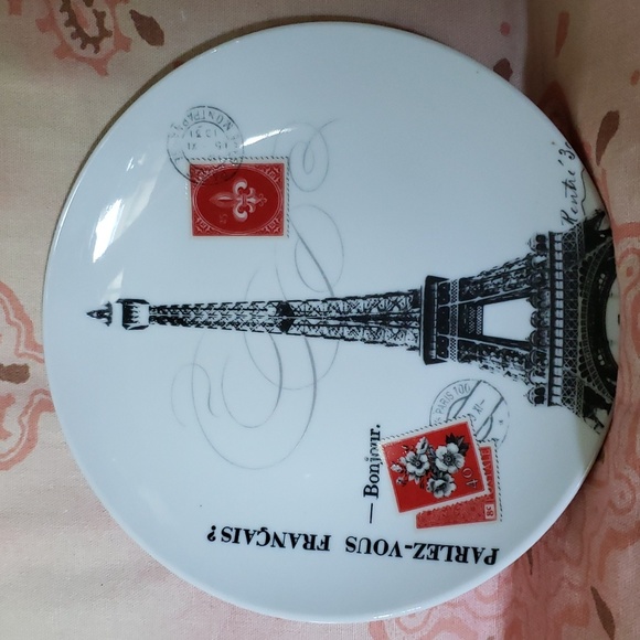 Fringe Studio | Kitchen | Paris Plate Eiffel Tower Paris France | Poshmark